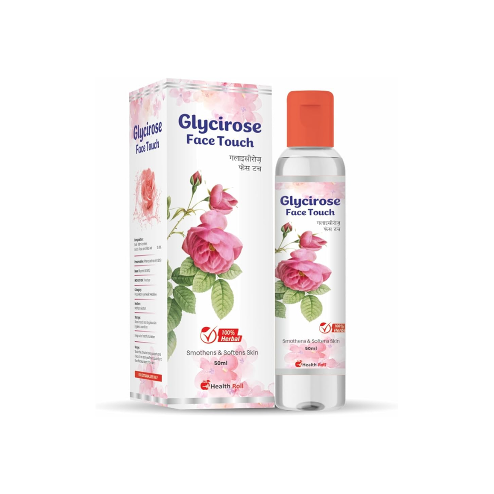 Glycirose Face Touch Pure Rose Water Gulab Jal For Cleansing & Toning ...