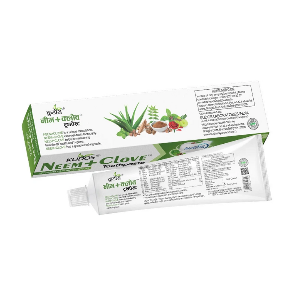 Kudos Neem Clove Toothpaste (100g) – The Med Pharma